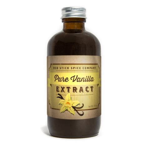 pure bourbon vanilla extract red stick spice company