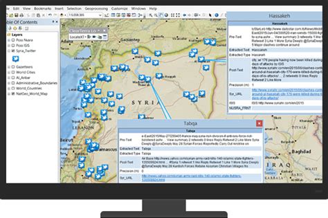 arcgis locatext extract locations from unstructured data