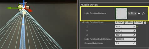 light functions unreal engine documentation