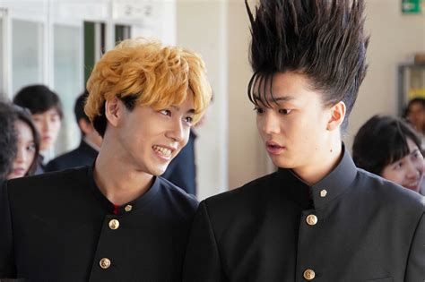 【写真 9 25枚】（c）ntv 今日から俺は！！：“金髪パーマ”賀来賢人＆“トンガリ頭”伊藤健太郎のツッパリコンビ再び！ 特別編きょう