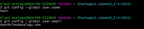 how to push the code into gitlab using gitbash cloudanalogy
