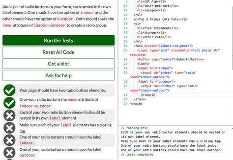 your text input element should have the required attribute exemple de