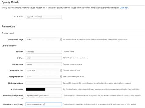 deploy an amazon aurora postgresql db cluster with