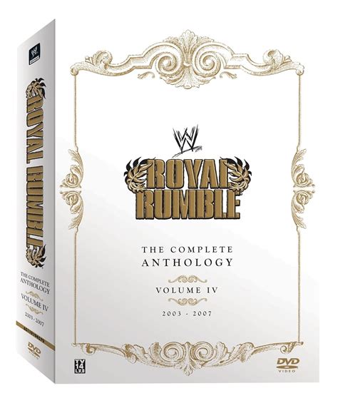 Wwe Royal Rumble Complete Anthology Iv 5pc [dvd] [region 1] [ntsc