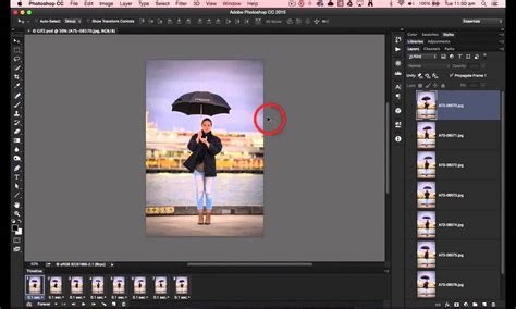 how to make an animated in photoshop youtube