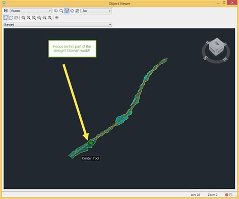 solved orbit pivot center point in object viewer autodesk community