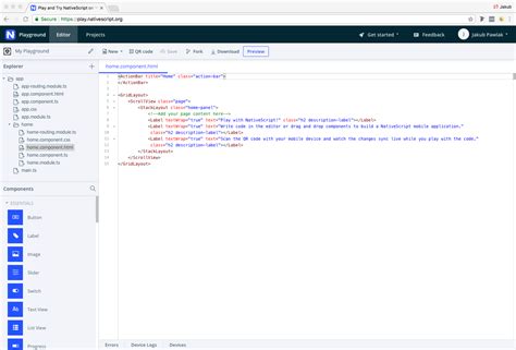 layout optimization in nativescript with angular