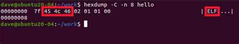 how to peek inside binary files from the linux command line