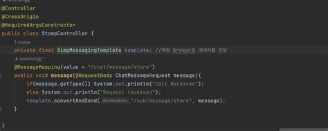 spring boot websocket stomp protocol