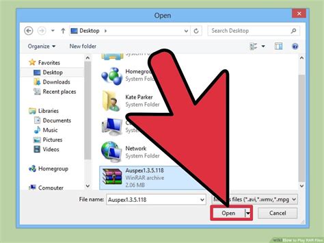 how to open an rar file without winzip tax