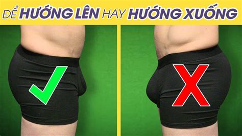 Để Cậu Nhỏ Hướng Lên Hay Hướng Xuống Khi Mặc Đồ Lót Shorts Youtube