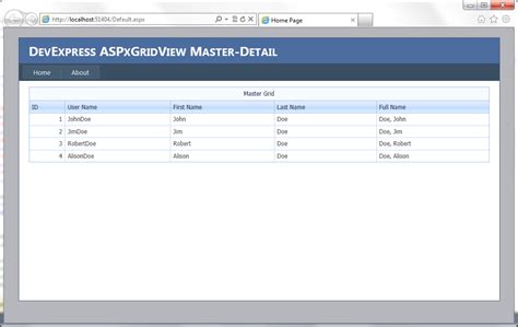 devexpress aspxgridview detail row template download free software