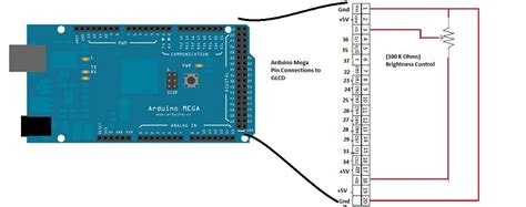 interface glcd with arduino display your photo in glcd theorycircuit do it yourself