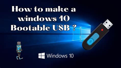 How To Make A Windows 10 Bootable Usb Flash Drive Using Rufus Youtube