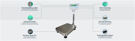 Adam Equipment Gbk 70a Bench Check Weighing Scale 70lb