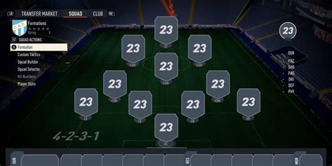 Best Pro Club Formations To Use In Fifa 23