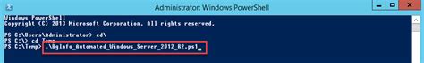 powershell bginfo automation script for windows server