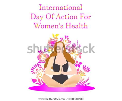 International Day Action Womens Health Women Stock Vector Royalty Free