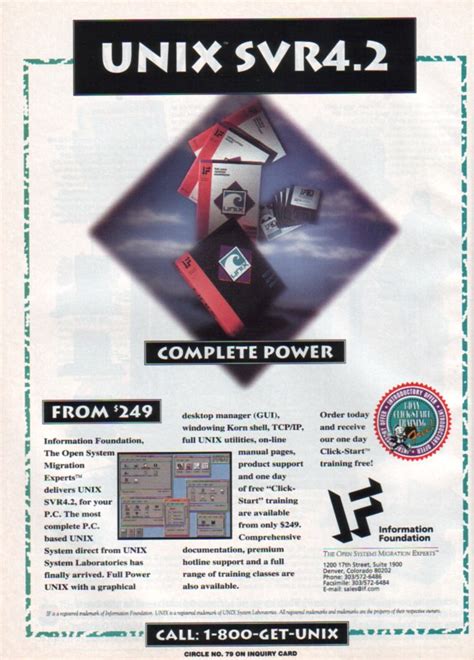 unix svr4 2 ad from unixworld magazine circa 1993 1994 bill