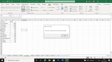 how to use vba to check if a cell is empty in ms excel