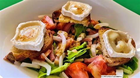 Ensalada De Queso De Cabra Con Vinagreta De Mostaza La Pitanza Cazurrina