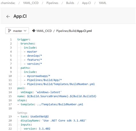 chaminda s devops journey with msft trigger deployment yaml pipeline