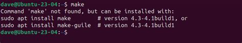 how to fix “make command not found” error in ubuntu askit solutii