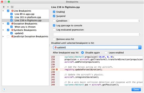run and debug configurations features clion