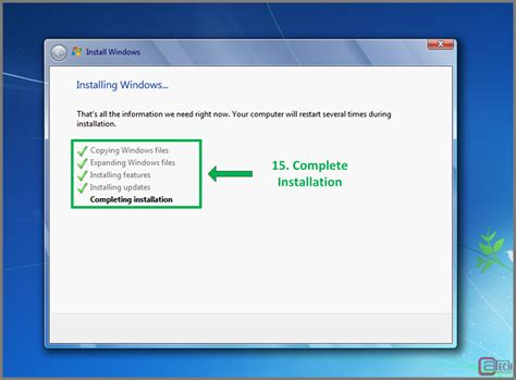 how to install windows 7 on pc