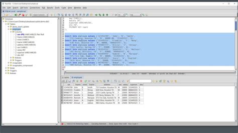 razorsql executing queries youtube