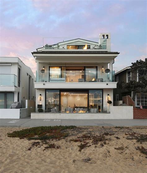 California Beach House Modern California Beach House Oceanfront