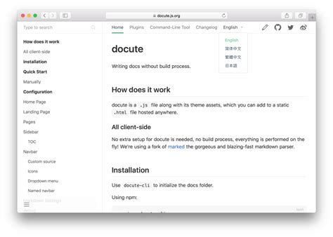 writing docs using markdown and or vue component without build process