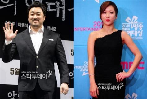 [단독] 마동석♥예정화 17세 나이차 극복한 법적 부부 종합 스타투데이
