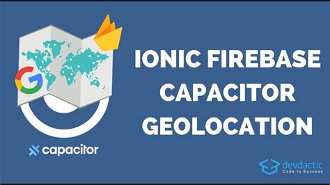 building an ionic 4 firebase location tracker with