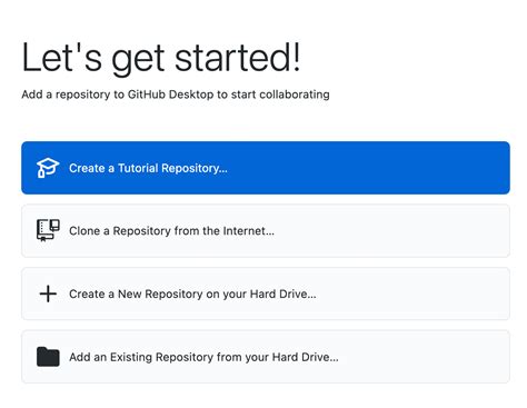 creating your first repository using github desktop github docs hot
