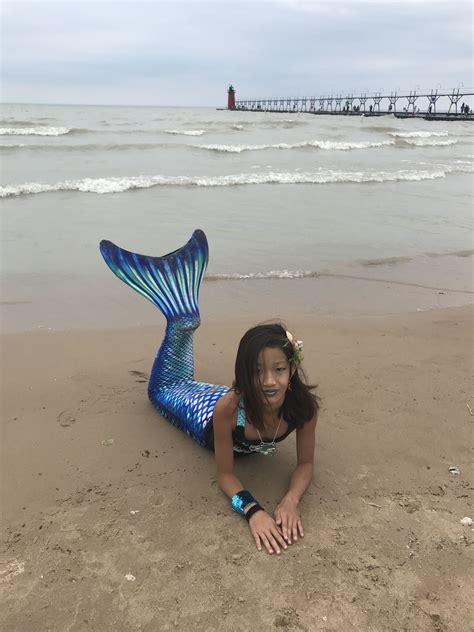 Aqua Mermaid Mermaids Beach Mat Cover Up Outdoor Blanket Lady
