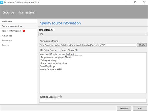 migrating from sql server to nosql using azure documentdb