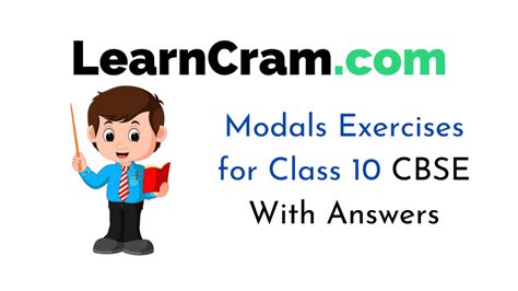 modals exercises for class 10 cbse with answers learn cram