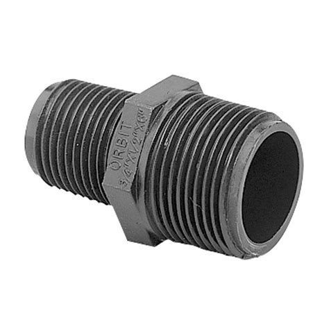 1 2 In X 3 4 In Mnpt Poly Adapter 37217 The Home Depot