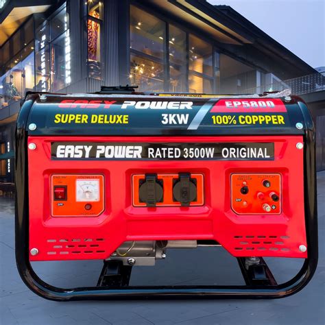 Бензиновий однофазний генератор Easy Power Ep5800 3кВт 2627 › 100 грн