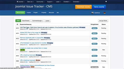 der joomla issue tracker youtube