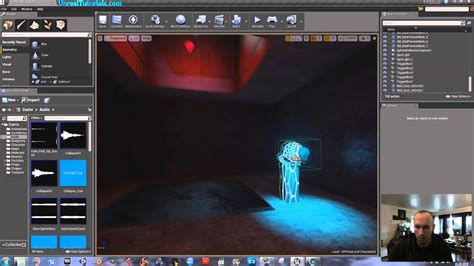 unreal engine 4 tutorial output message to screen modify sound