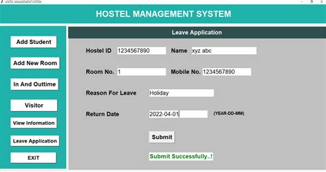 github shaileshgodghase hostel management system a simple hostel