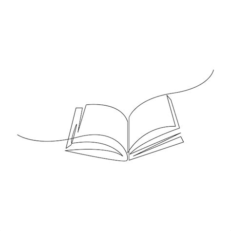Premium Vector Continuous Single Line Art Vector Illustration On