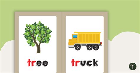 Tr Blend Flashcards Teach Starter