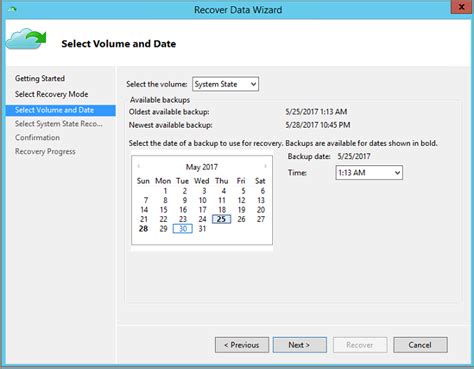 restore system state to a windows server azure backup microsoft learn