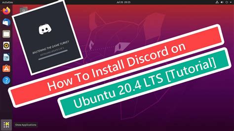 how to install discord on ubuntu 20 04 lts [tutorial