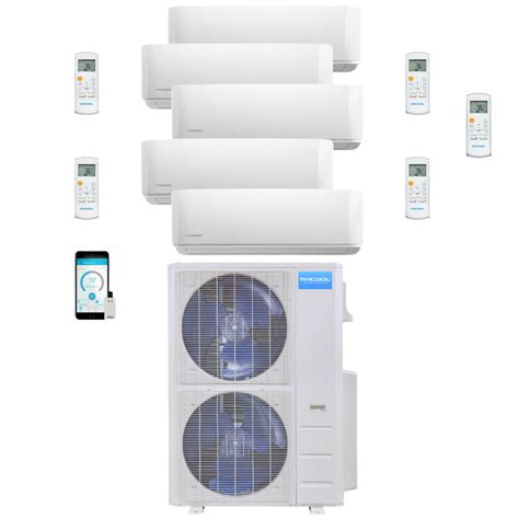 Mrcool Diy Mini Split 51 000 Btu 5 Zone Ductless Air Conditioner And