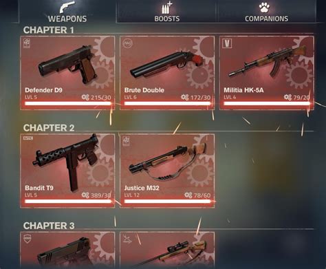 Looking For A Weapon Upgrade Chart R Intothedead2