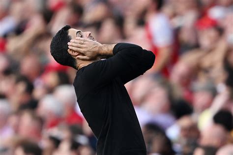 Mikel Arteta Amazed By Declan Rice Sending Off During Arsenals Draw